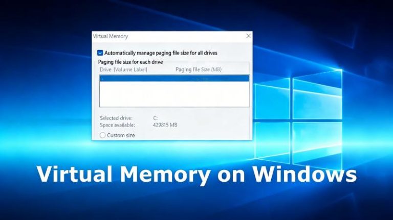 Guide to Optimize Virtual Memory on Windows – GEEKOM UK